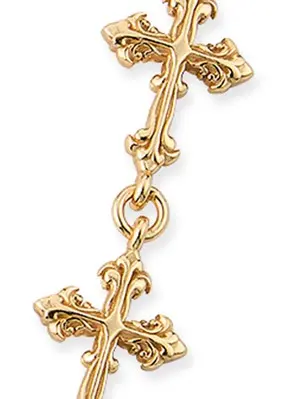 Emanuele Bicocchi Avelli Multi-cross Necklace - Gold