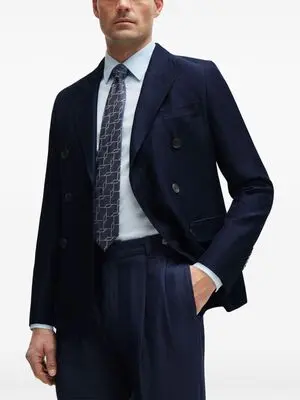 BOSS Pleated Tapered Trousers