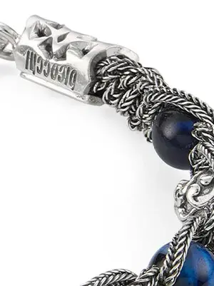 Emanuele Bicocchi Arabesque Shamballa Bracelet - Blue
