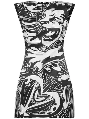 Philipp Plein Graphic Dresses