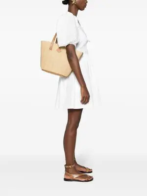 Moncler Small Hubba Raffia Tote