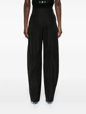Alexander Wang Slit-detail Tapered Trousers