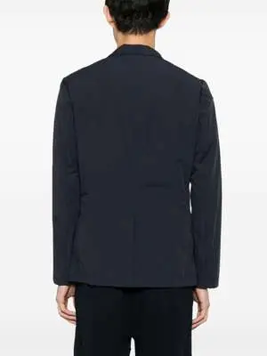 Herno Light Matt Crepe Blazer - Blue