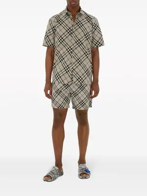 Burberry Nova Check-jacquard Shirt