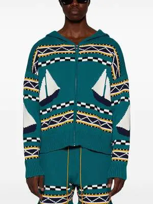 Rhude Bateau Zip-up Hoodie