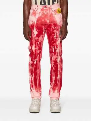 GALLERY DEPT. Biscayne Tie-dye Jeans - Red