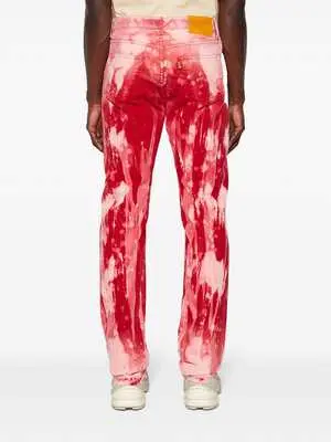 GALLERY DEPT. Biscayne Tie-dye Jeans - Red