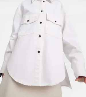 Khaite Mahmet Denim Shirt