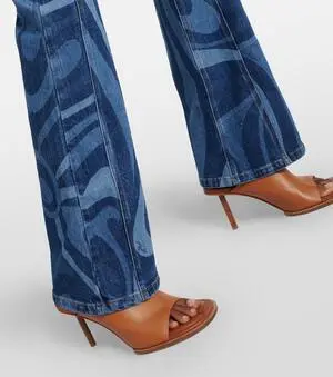 Emilio Pucci Marmo Denim Jumpsuit - Blue