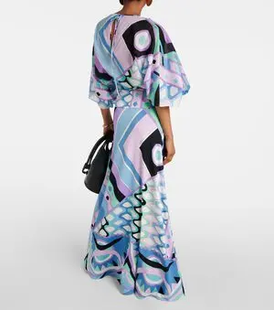 Emilio Pucci Vivara Maxi Skirt - Multicoloured