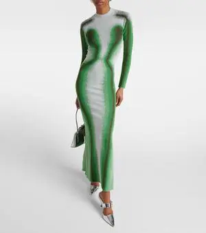 Y/project Printed Knit Maxi Dress