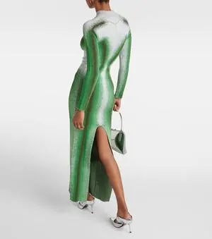 Y/project Printed Knit Maxi Dress