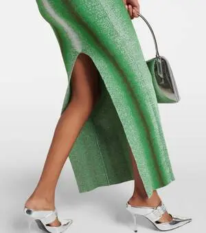 Y/project Printed Knit Maxi Dress