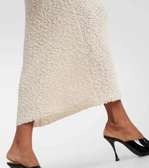 Magda Butrym Cotton-blend Bouclé Midi Dress