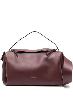 NEOUS Scorpius Leather Tote Bag - Red