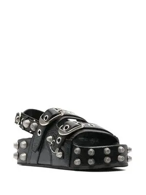 Balenciaga Stud-embellishment Open-toe Sandals