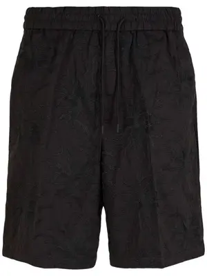 Emporio Armani Embroidered Track Shorts