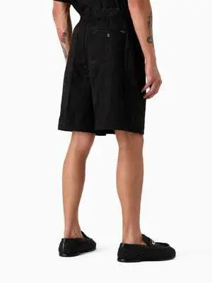 Emporio Armani Embroidered Track Shorts