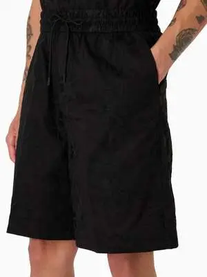Emporio Armani Embroidered Track Shorts
