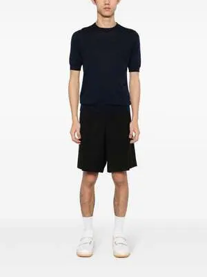 BALLANTYNE Ribbed-trim T-shirt