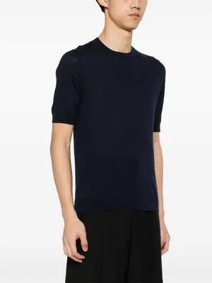 BALLANTYNE Ribbed-trim T-shirt
