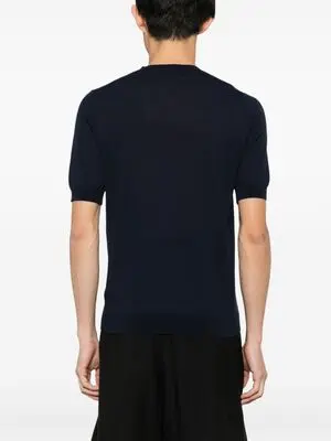 BALLANTYNE Ribbed-trim T-shirt