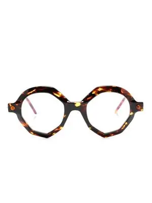 KUBORAUM P18 Geometric-frame Glasses