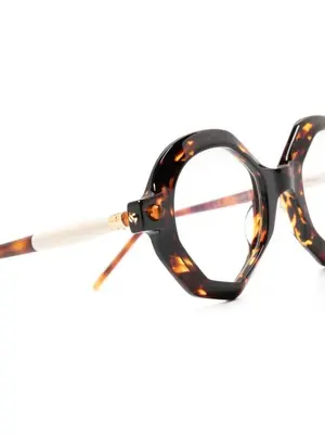 KUBORAUM P18 Geometric-frame Glasses