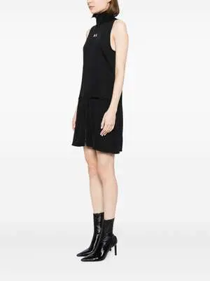 COURREGES Interlock Logo-embroidered Minidress