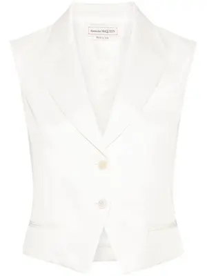 Alexander Mcqueen Classic Vests For Women