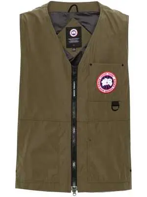 Canada Goose V Neck Vests For Men
