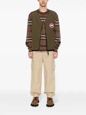 Canada Goose Canmore Logo-patch Gilet - Green