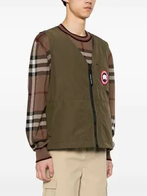 Canada Goose Canmore Logo-patch Gilet - Green