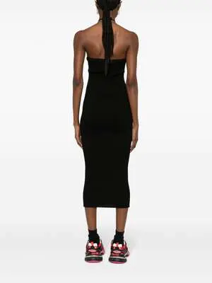 Amiri Logo-plaque Midi Dress