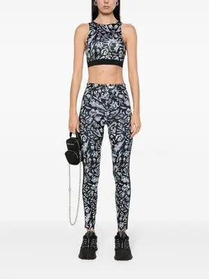 Off-White Tattoo-print Performance Leggings