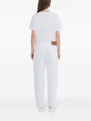 Marni Appliquéd Tapered Jeans