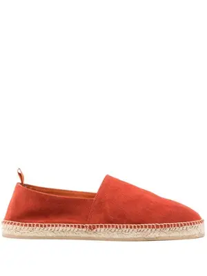 SCAROSSO Pablo Suede Espadrilles - Red