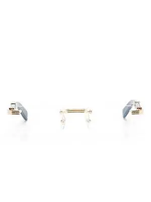 Cartier Rectangle-frame Glasses - Green