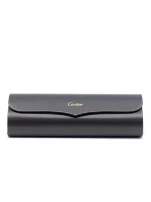 Cartier Rectangle-frame Glasses - Green