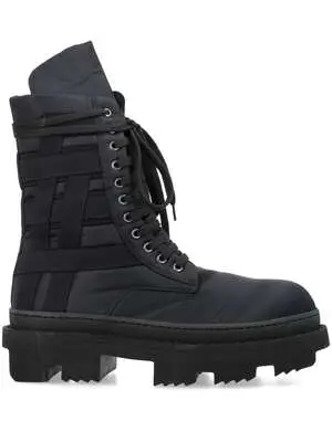 Rick Owens Army Megatooth Lace-up Boots