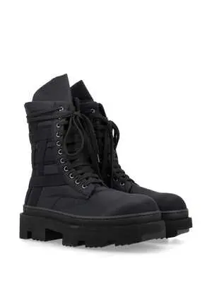 Rick Owens Army Megatooth Lace-up Boots