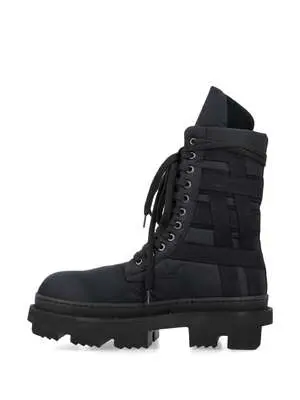 Rick Owens Army Megatooth Lace-up Boots