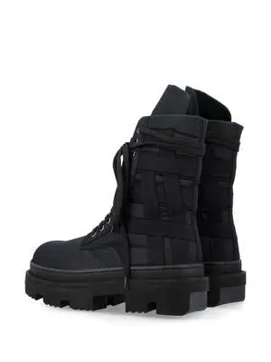 Rick Owens Army Megatooth Lace-up Boots