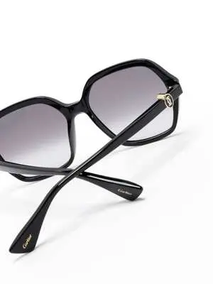 Cartier Geometric-frame Sunglasses