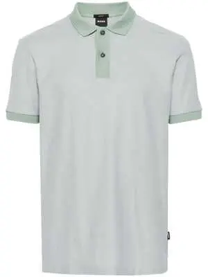 BOSS Phillipson Textured Cotton Polo Shirt