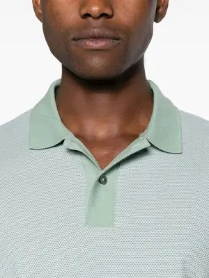 BOSS Phillipson Textured Cotton Polo Shirt
