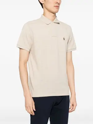 Polo Ralph Lauren Polo Pony Cotton Polo Shirt - Brown