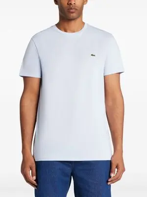 Lacoste Logo-patch Cotton T-shirt - Blue