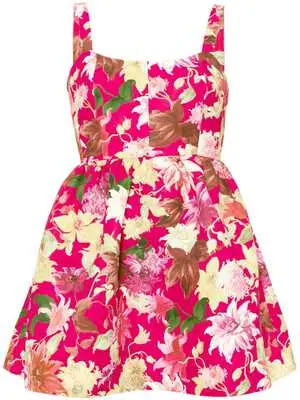 SACHIN & BABI Sachin & Babi Cora Floral-Print Mini Dress