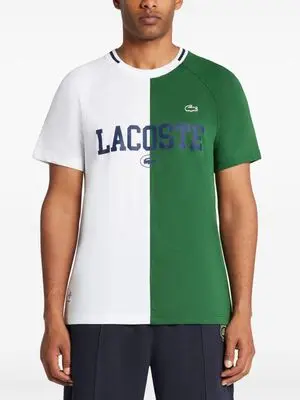 Lacoste Two-tone Logo-print T-shirt